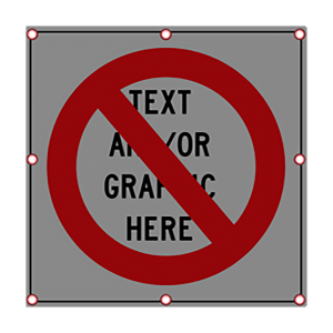 TS40 Circular Warning Flashing Solar LED Edge Lit Sign - Traffic Safety ...