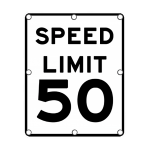 TS40 "SPEED LIMIT" Flashing Solar LED Edge Lit Sign (R2-1) - Traffic ...
