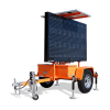 Winch Trailer Mounted Message Board Model MB8249WT - Traffic Safety Corp.
