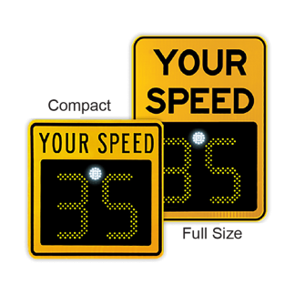 SafePace 450 Driver Feedback Radar Speed Sign - Traffic Safety Corp.