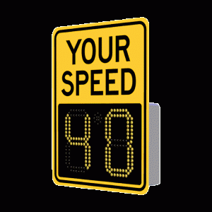 SafePace Evolution 11 Driver Feedback Radar Speed Sign - Traffic Safety ...