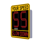 SafePace Evolution Radar Speed Signs - Traffic Safety Corp.