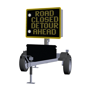 SafePace Cruiser LT Radar Sign Trailer - Traffic Safety Corp.