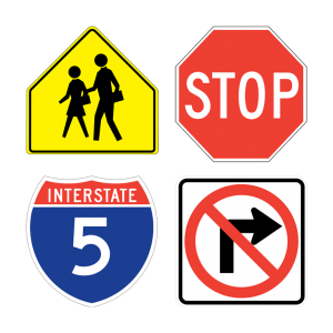 Standard Traffic Signs MUTCD Compliant - Traffic Safety Corp.