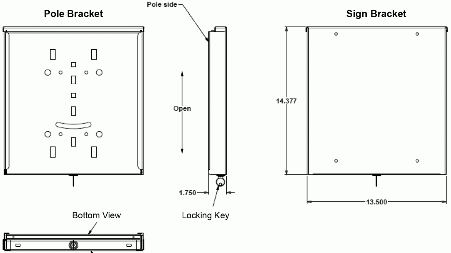 Universal Mounting Bracket System - Traffic Safety Corp.