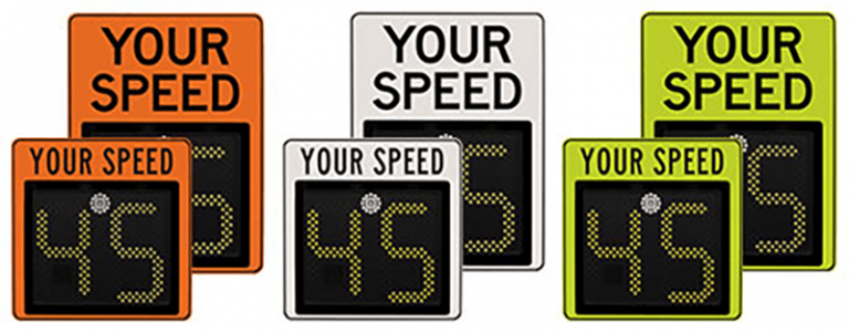 SafePace 450 Driver Feedback Radar Speed Sign - Traffic Safety Corp.