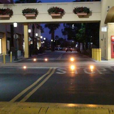 Crosswalk Lighting Systems Gallery - Traffic Safety Corp.