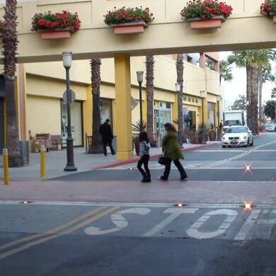 Crosswalk Lighting Systems Gallery - Traffic Safety Corp.