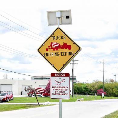 Flashing LED Traffic Signs Gallery | Traffic Safety Corp.